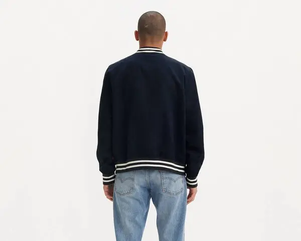 LEVI'S Faux Suede Varsity Jacket