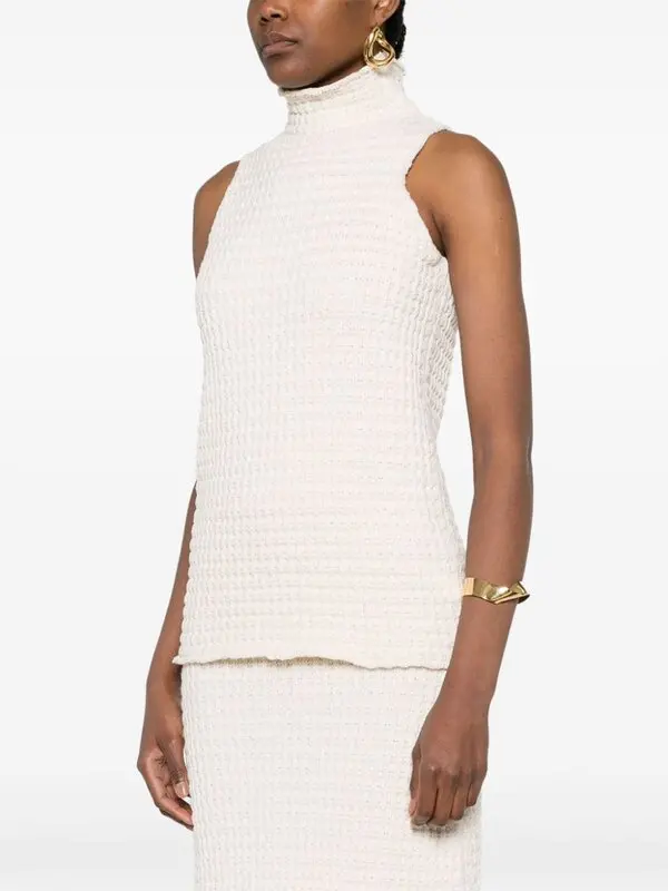 JIL SANDER High-neck Knitted Top