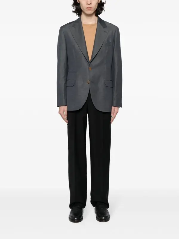 Brunello Cucinelli Single-breasted Wool-blend Blazer