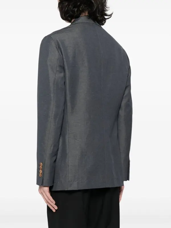 Brunello Cucinelli Single-breasted Wool-blend Blazer