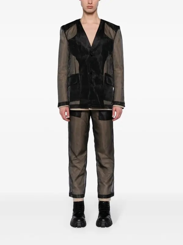 FENG CHEN WANG Reversible Layered Trousers