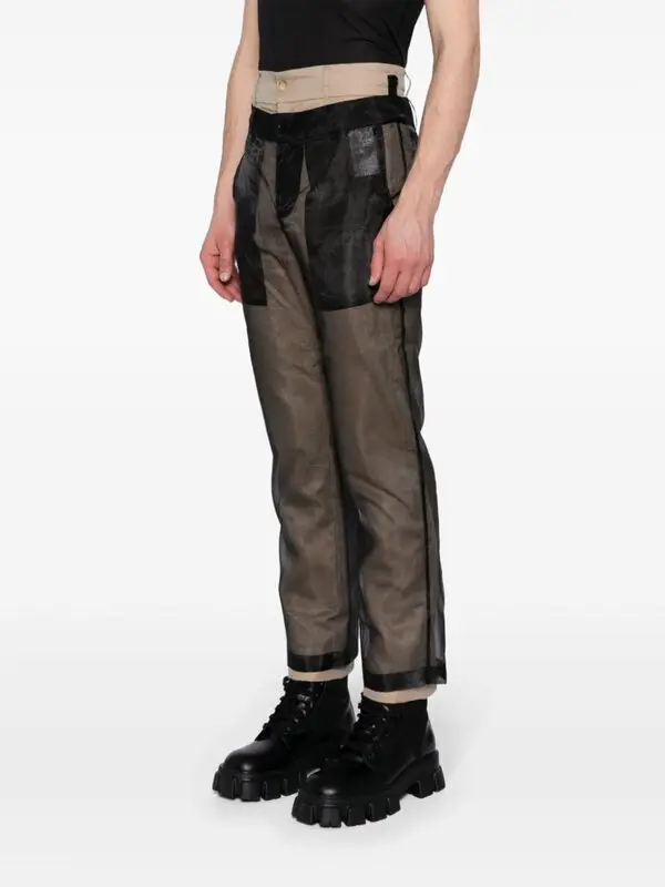 FENG CHEN WANG Reversible Layered Trousers