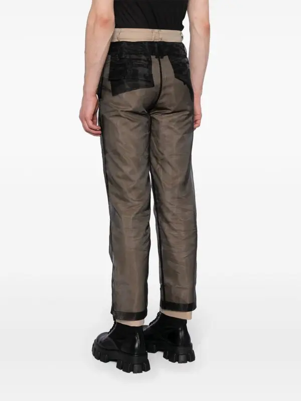 FENG CHEN WANG Reversible Layered Trousers