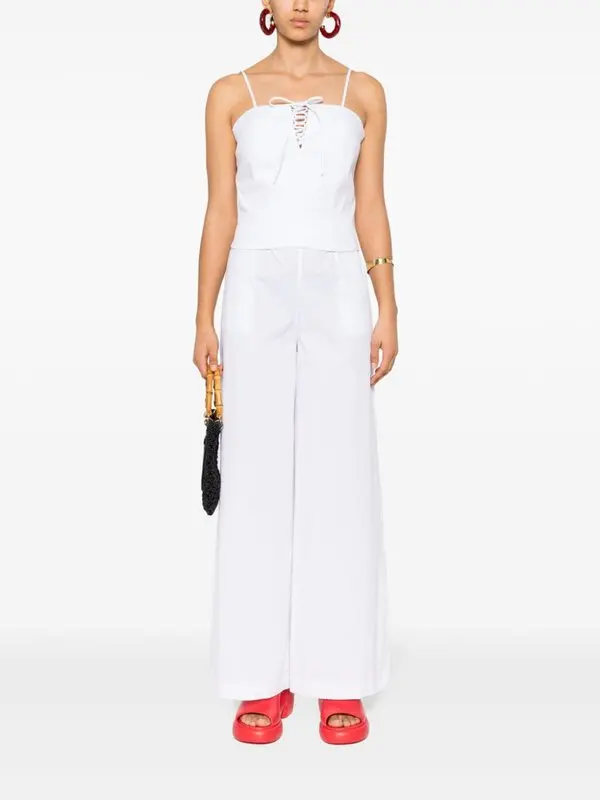 Federica Tosi Lace-up Corset Top