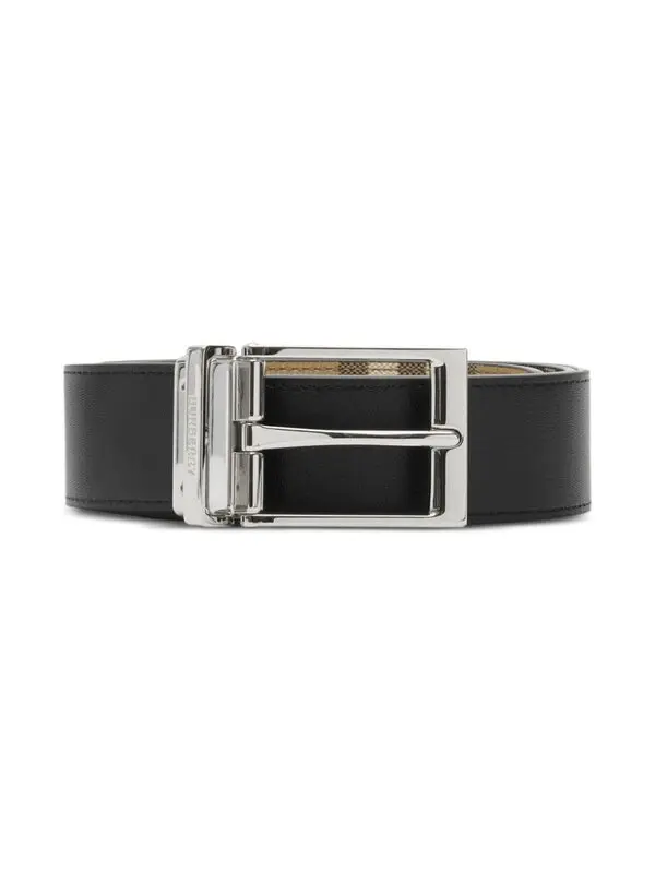 Burberry Reversible Belt - Neutrals