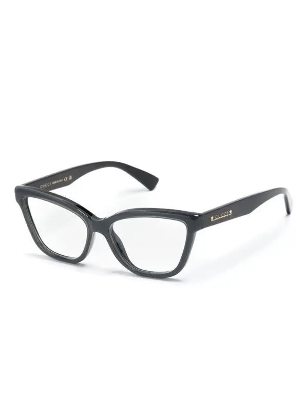 Gucci Square-frame Glasses - Grey