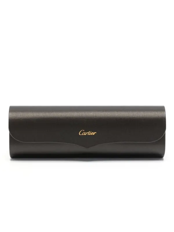 Cartier Rectangle-frame Sunglasses - Gold