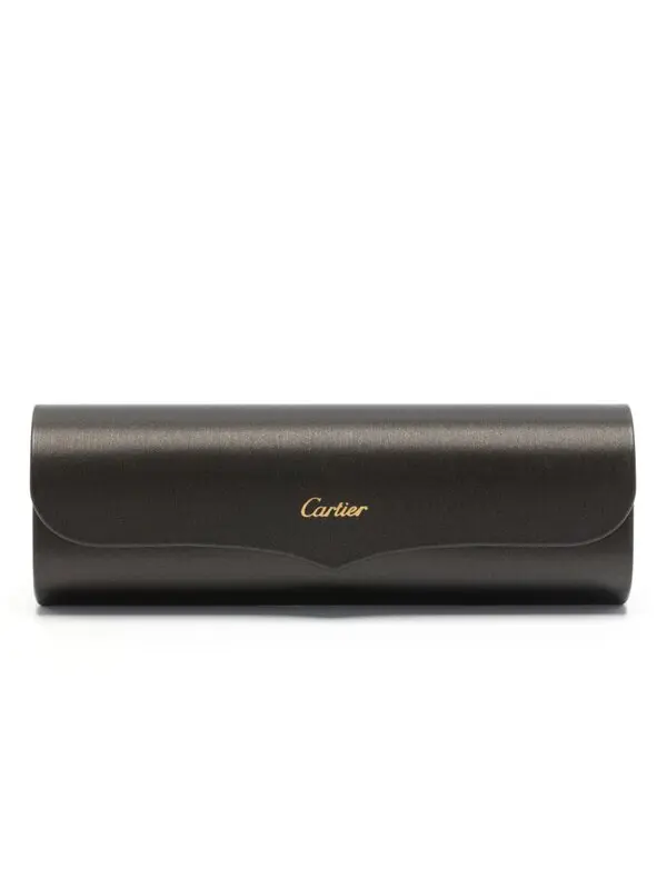 Cartier Rectangle-frame Sunglasses - Gold