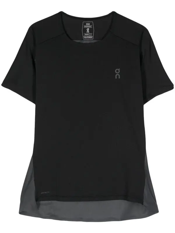 On Colourblock Performance T-shirt - Black