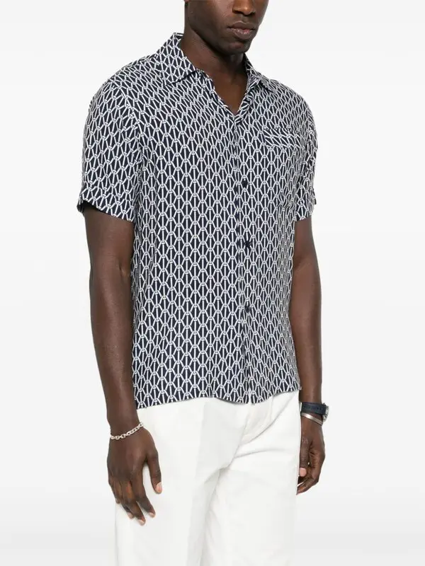 FURSAC Ropes-print Shirt