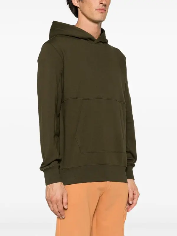 C.P. COMPANY Diagonal Raised Lens-detail Hoodie - Green