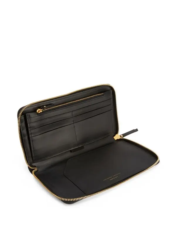 GIUSEPPE ZANOTTI Samuel Continental Wallet - Black