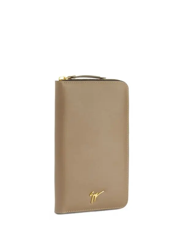 GIUSEPPE ZANOTTI Samuel Continental Wallet - Neutrals