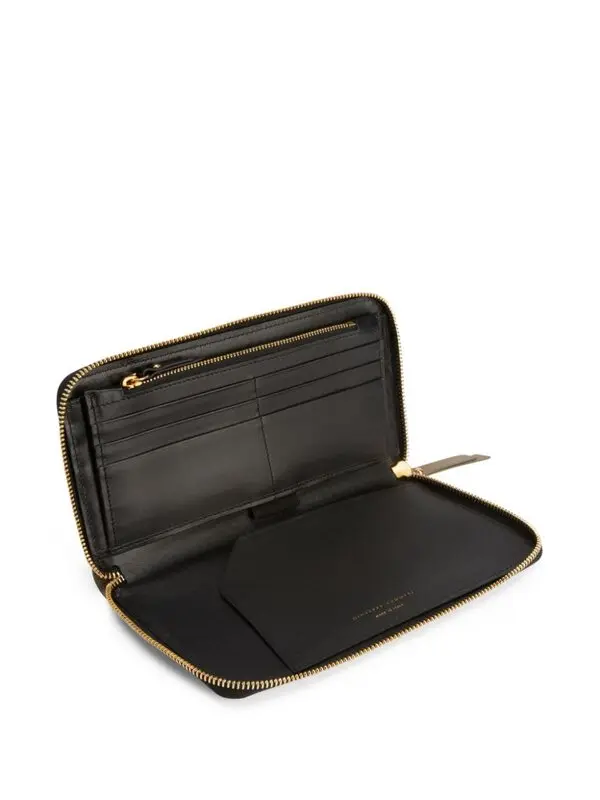 GIUSEPPE ZANOTTI Samuel Continental Wallet - Neutrals