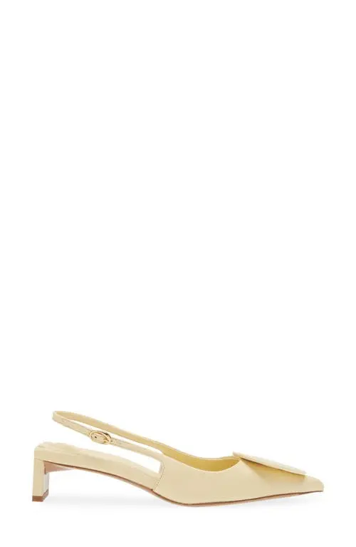 Jacquemus Les Duelo Basses Mismatched Slingback Pumps