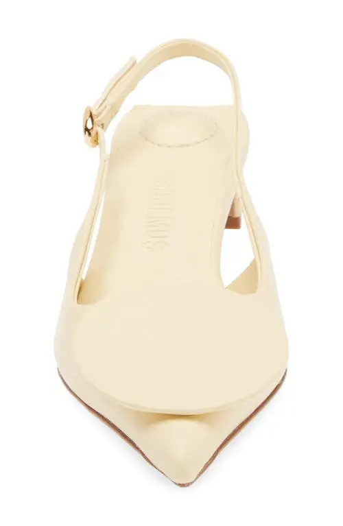 Jacquemus Les Duelo Basses Mismatched Slingback Pumps