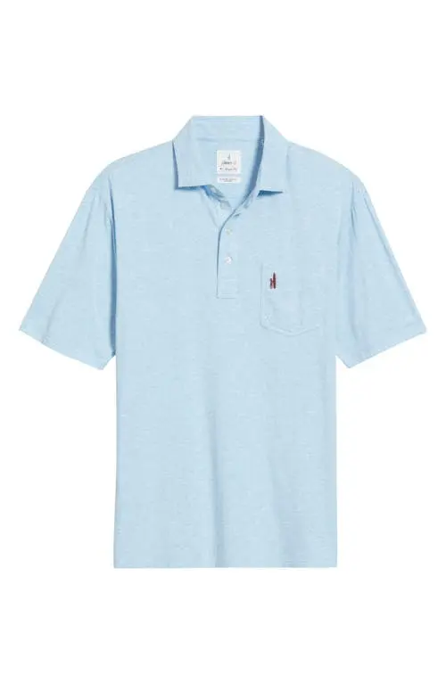 Johnnie-o Heathered Original 2.0 Regular Fit Polo - Cloud Blue
