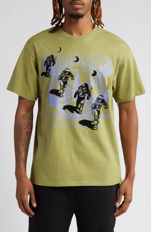 BILLIONAIRE BOYS CLUB Coordinates Graphic T-shirt - Mosstone
