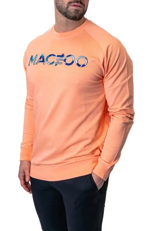 MACEOO Camo Logo Stretch Cotton Sweatshirt