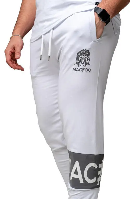 MACEOO Insignia Stretch Cotton Joggers