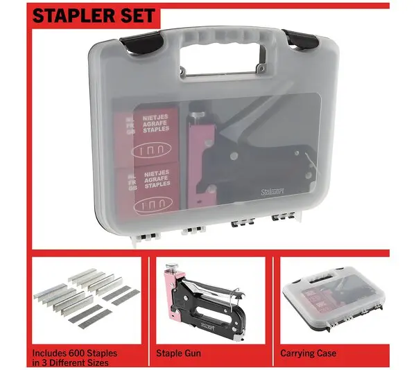 STALWART Light Duty Staple Gun - One-color