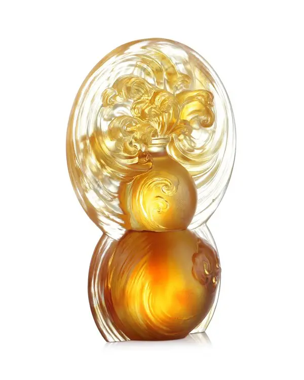 LIULI Source Of Abundance Crystal Sculpture