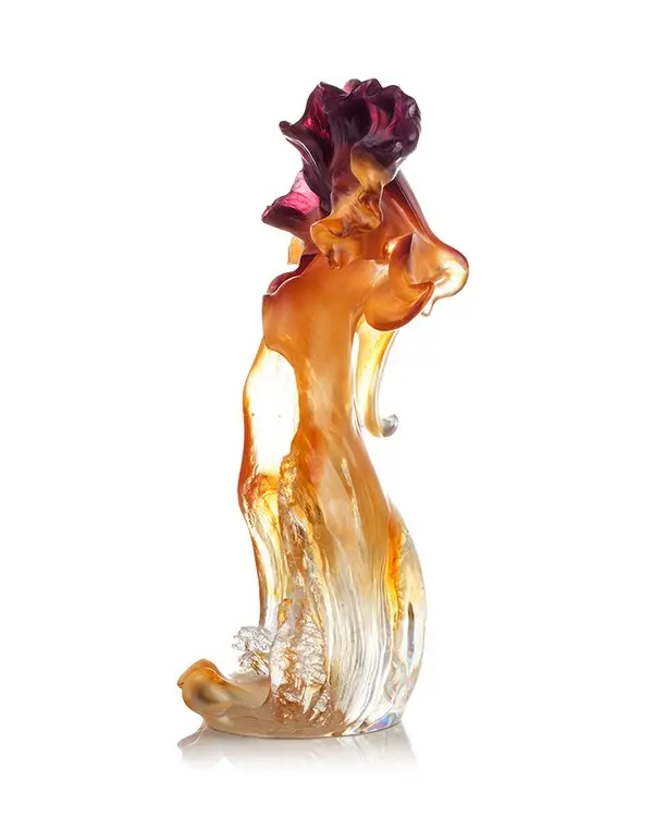 LIULI New Flower Medium Hibiscus Sculpture