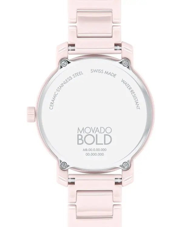 Movado Bold Evolution 2.0 Watch, 34mm - Pink