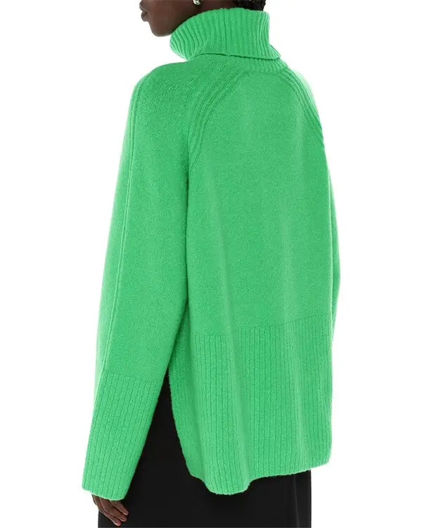 Whistles Ribbed Turtleneck Sweater