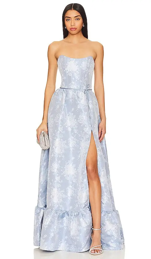 V. CHAPMAN Charlotte Corset Gown