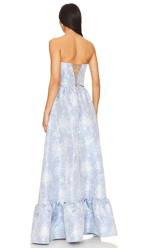 V. CHAPMAN Charlotte Corset Gown