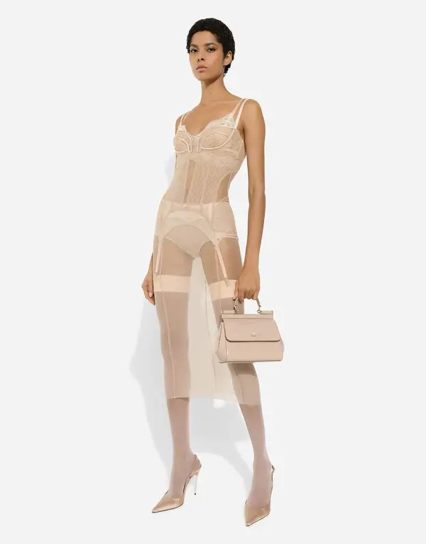 Dolce & Gabbana Medium Sicily Bag - Pale Pink