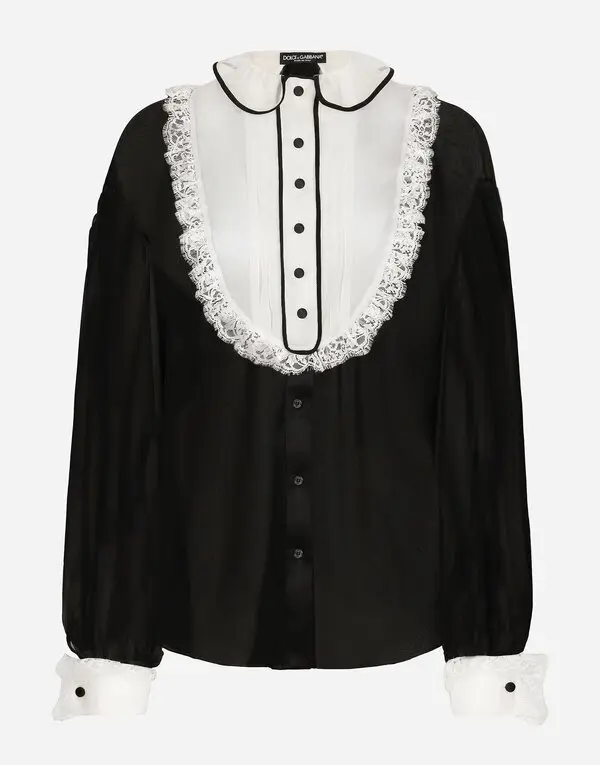 Dolce & Gabbana Silk Chiffon Shirt