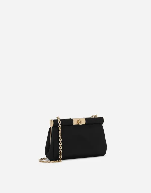 Dolce & Gabbana Small Marlene Shoulder Bag - Black