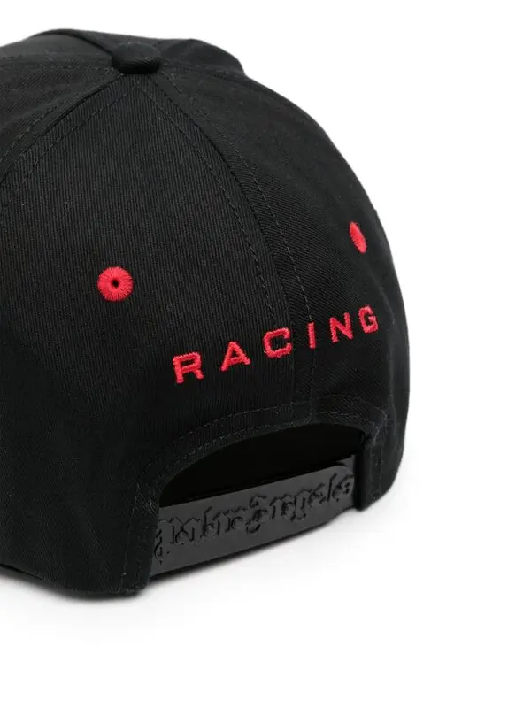 Palm Angels Racing Monogram Baseball Cap