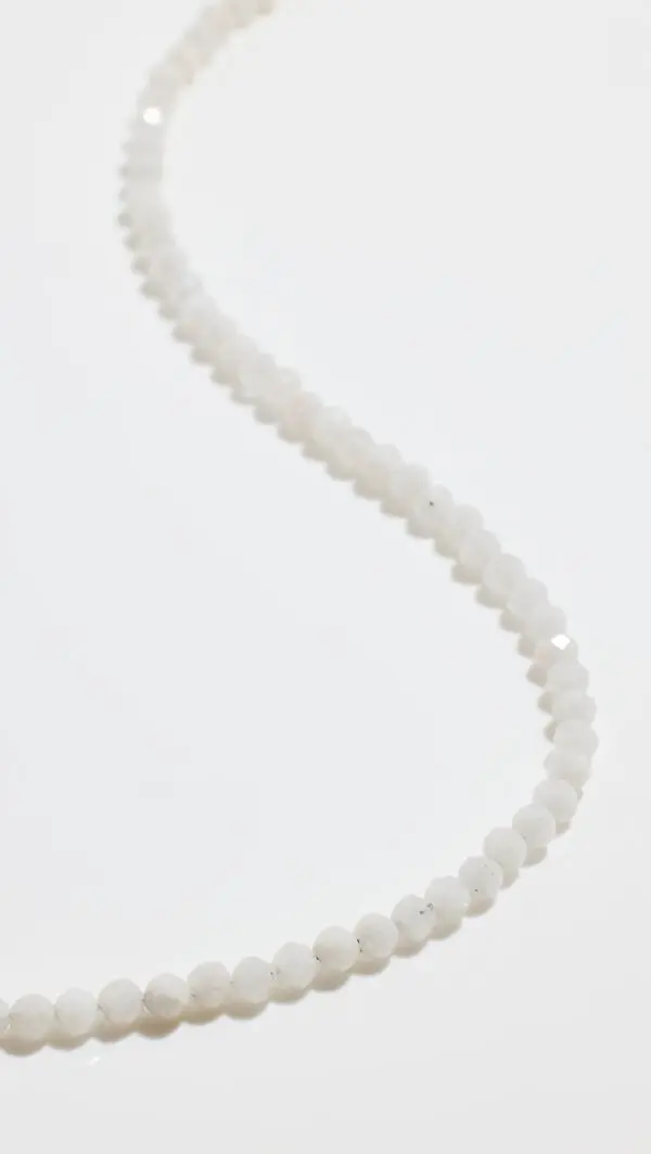 Jia Jia June Beaded Necklace - Moonstone