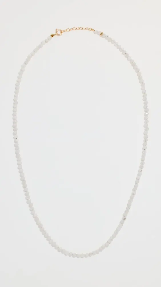 Jia Jia June Beaded Necklace - Moonstone