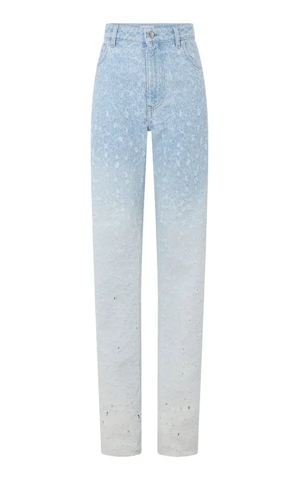 Rabanne Ombre Straight-leg Jeans - Light Wash