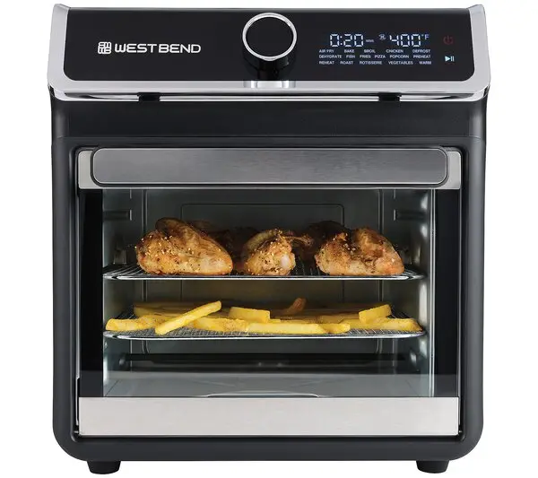 WEST BEND 15 Qt Air Fryer Oven With 16 Presets - One-color