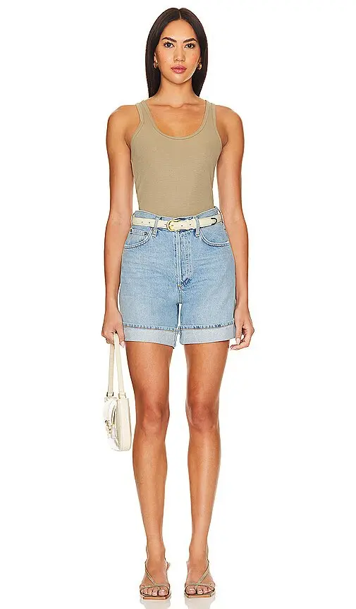 AGOLDE Dame Denim Short - Tension
