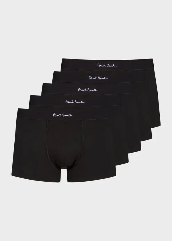 Paul Smith Organic Cotton Boxer Briefs Five Pack