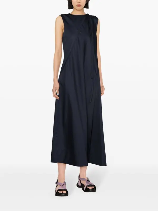 Co Tie-fastening Maxi Dress