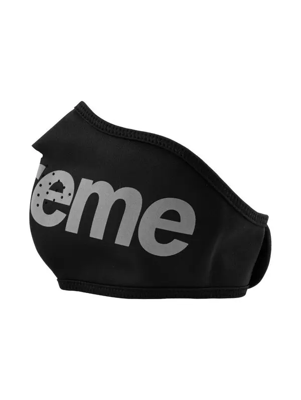 Supreme Logo Windstopper Face Mask - Black