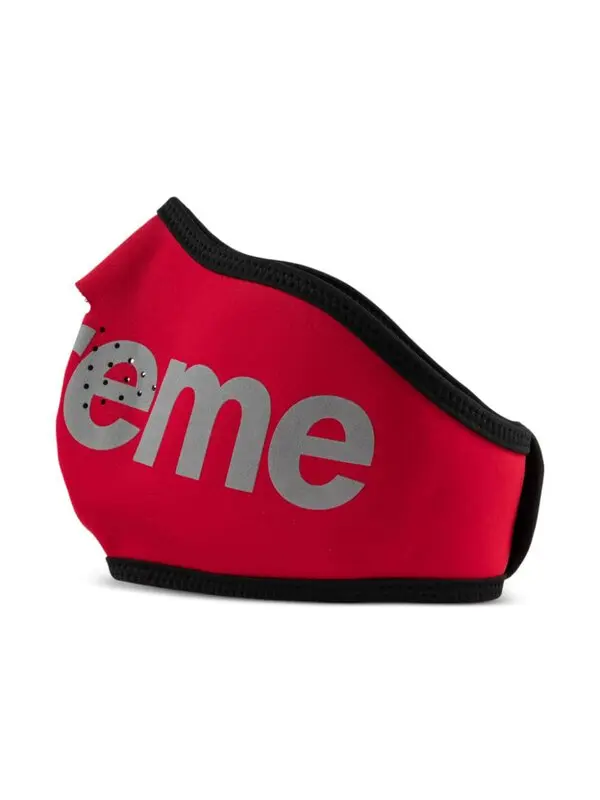 Supreme Logo Windstopper Face Mask - Red