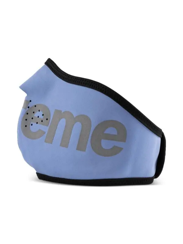 Supreme Logo Windstopper Face Mask - Blue