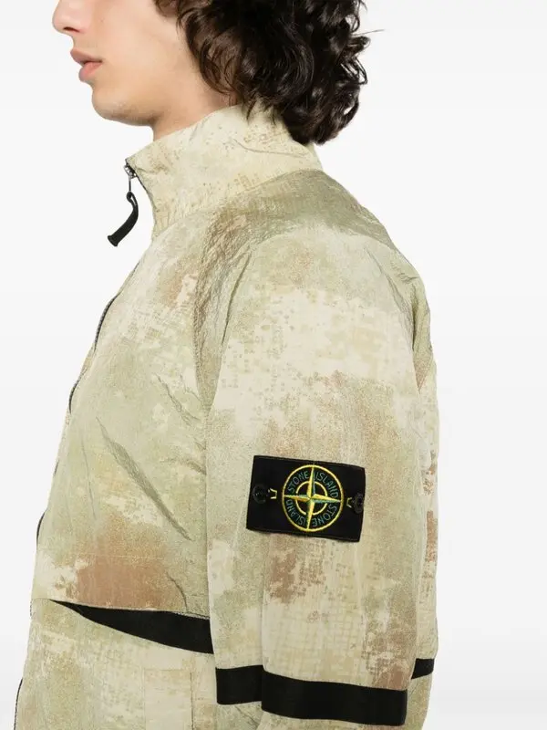 Stone Island Abstract-print Jacket