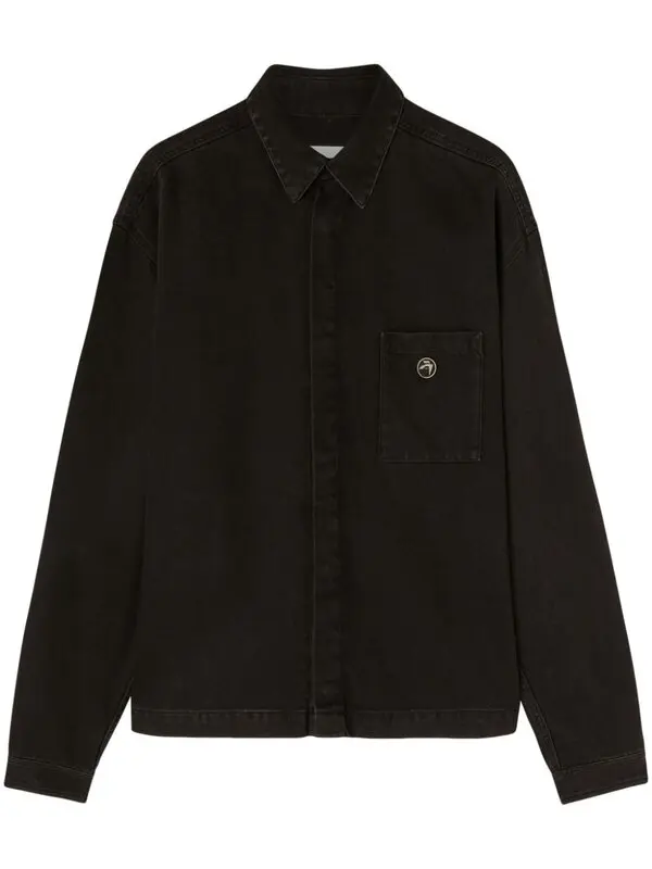 AMBUSH Logo-embroidered Cotton Shirt