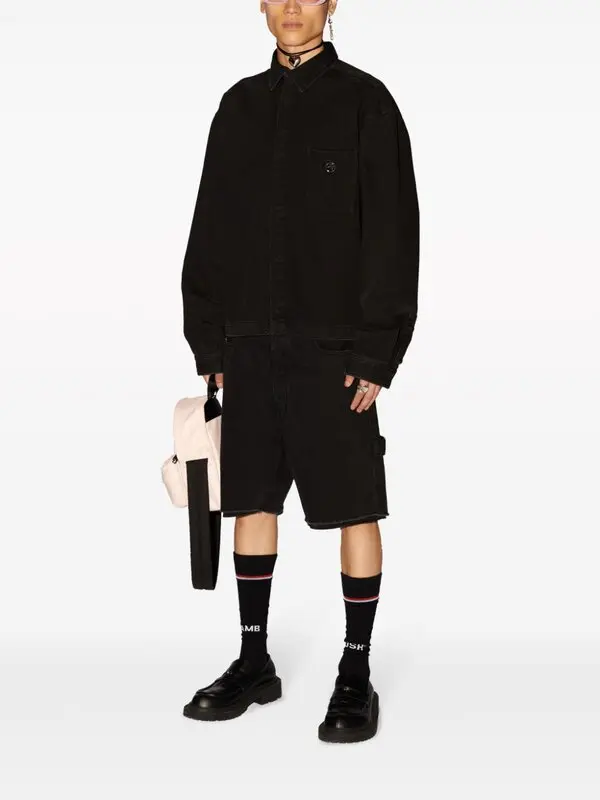 AMBUSH Logo-embroidered Cotton Shirt