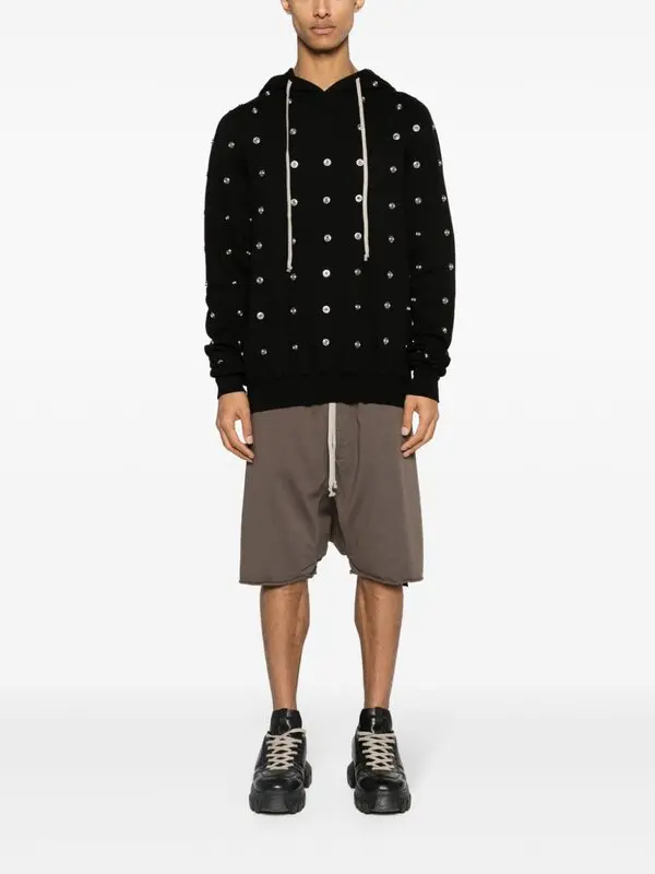 Rick Owens Granbury Cotton Hoodie