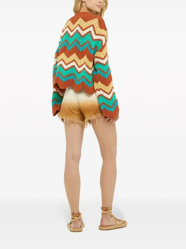 Alanui Chevron Knit Jumper